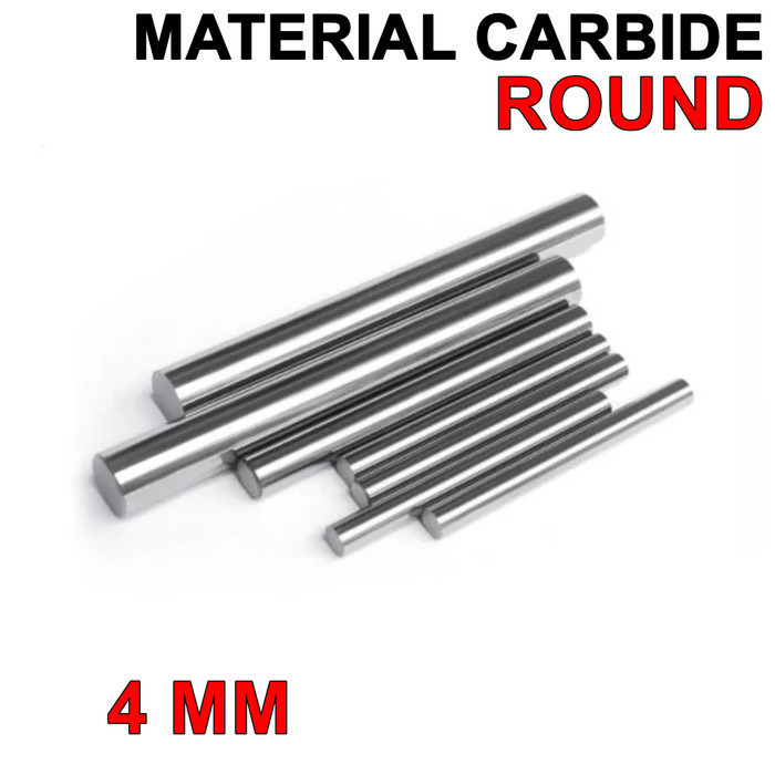 Jual Material ROD 4 mm Carbide Round Tool 4mm Bahan Full Tungsten ...