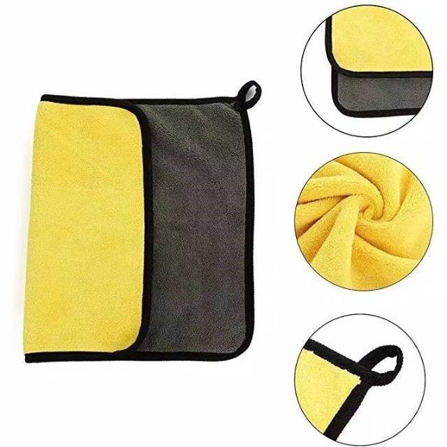 Jual AVEN Kain Lap Microfiber Serbaguna 30x40cm, 30X30cm, 25x25cm Kain Lap Kaca Mobil 2 Sisi ...