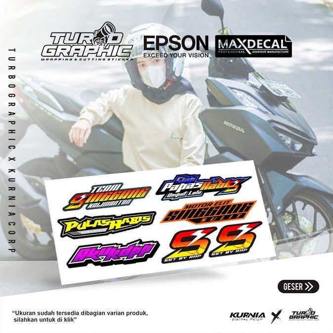 Jual Sticker Paket Kalimantan Sticker Princut Kalimantan Series Sticker ...