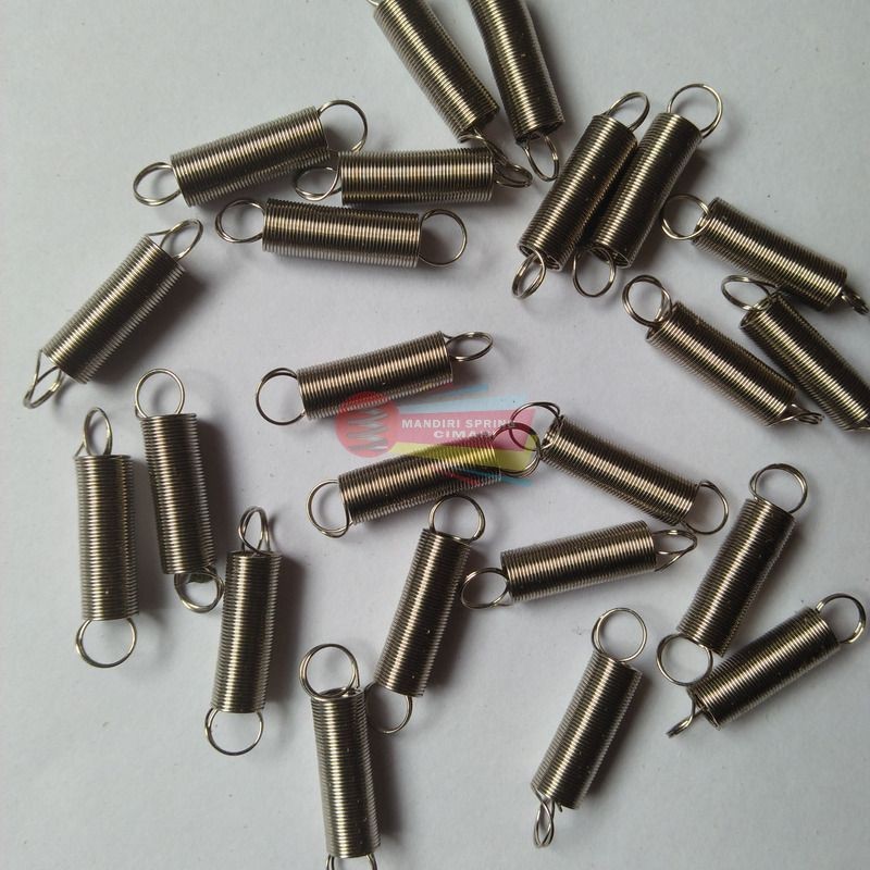 Jual 5 pcs Per Spring Tarik Elastis 03 04 mm Stainless Panjang 21 mm ...