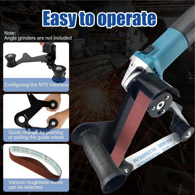 Jual Belt Sander For Pipe Angle Grinder Attachment Belt Sander For ...