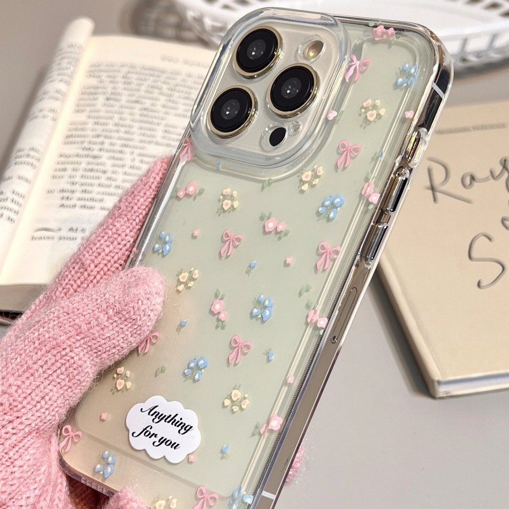 Jual Busur kuning biru merah muda transparan soft case hp Iphone 17 Pro ...