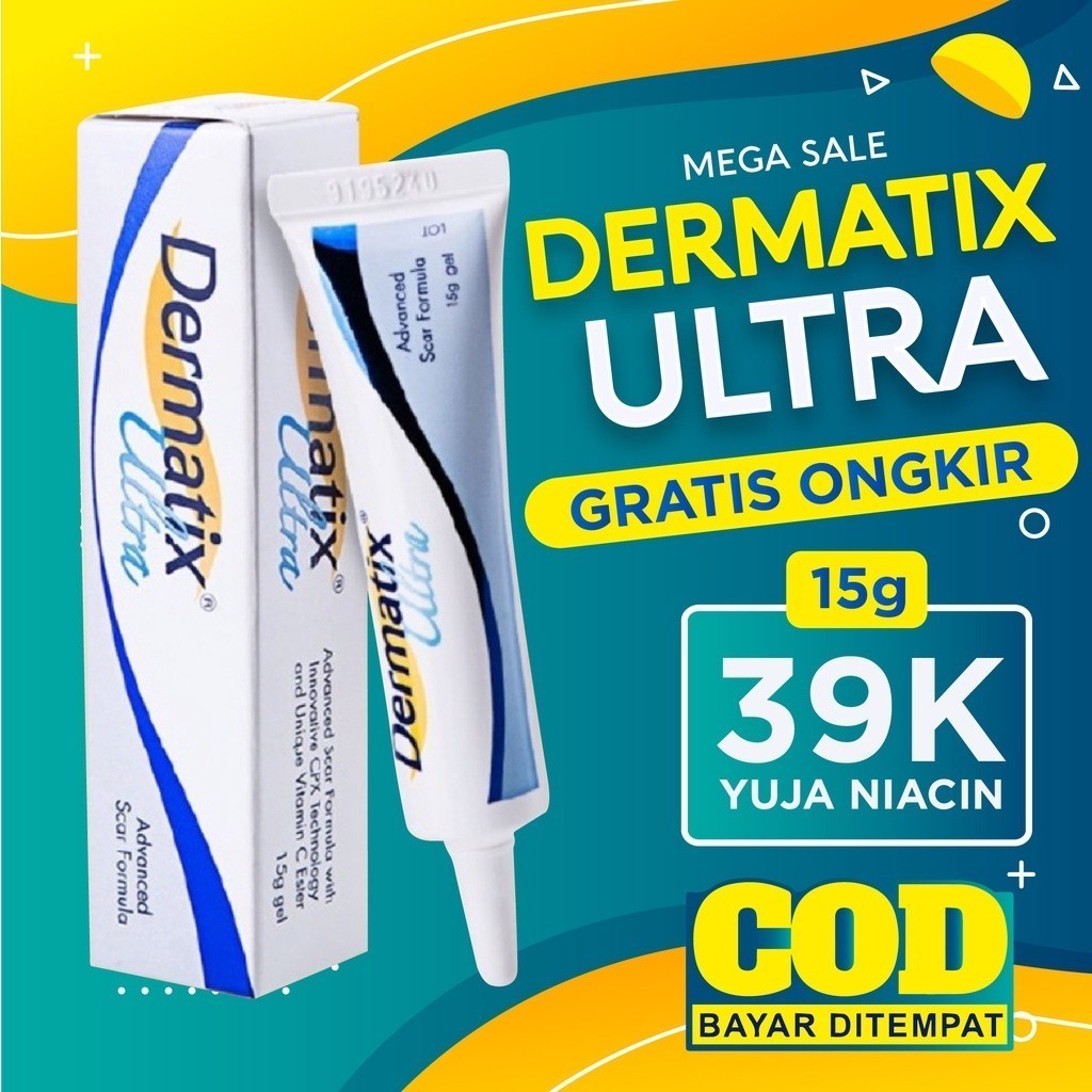 Jual [original] [ Dermatix Ultra ] Cream Penghilang Bekas Luka Operasi Iris Tergores Digigit ...