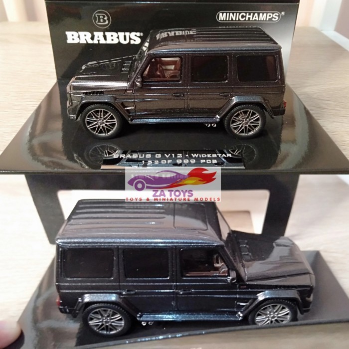 Jual PTS99 Diecast Mercedes Benz G-Class Brabus V12 Widestar Grey by ...