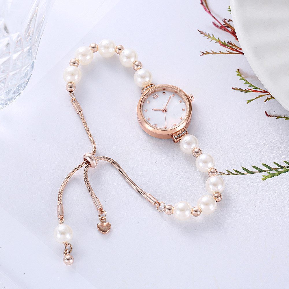 Jual New Fashionable Jam Tangan Wanita Tali Rantai jam tangan serut ...