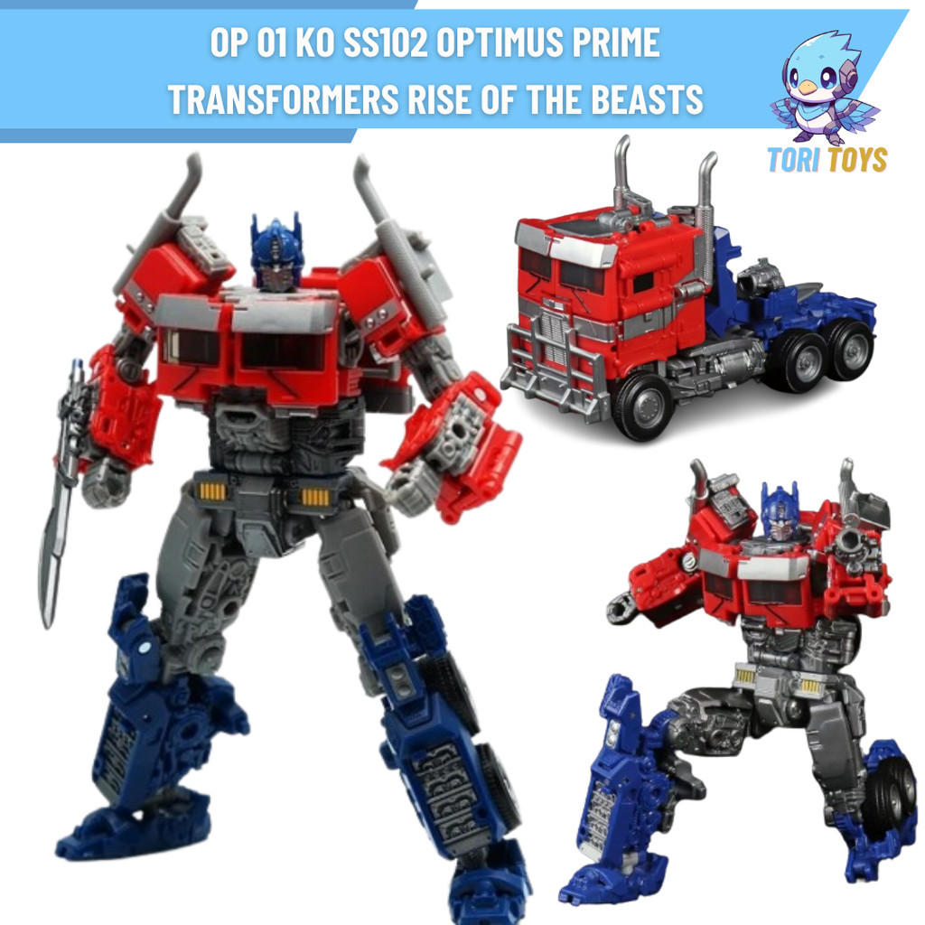 Jual OP 01 Optimus Prime KO SS102 Mainan Figure Robot Transform OP01 ...