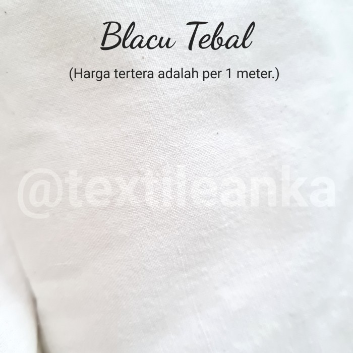 Jual Termurah~ berkahh_mall Kain Blacu Twill Blacu Tebal Belacu Tebal ...