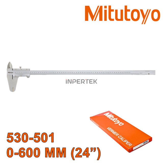 Jual Vernier Manual Caliper 600 mm MITUTOYO 530-501 0.05 Sigmat 24 Inch Jangka Sorong 0-600mm ...