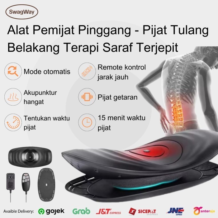 Jual Alat Fisioterapi Saraf Kejepit Alat Terapi Punggung - Alat Pijat Pinggang -Lumbar Traction ...
