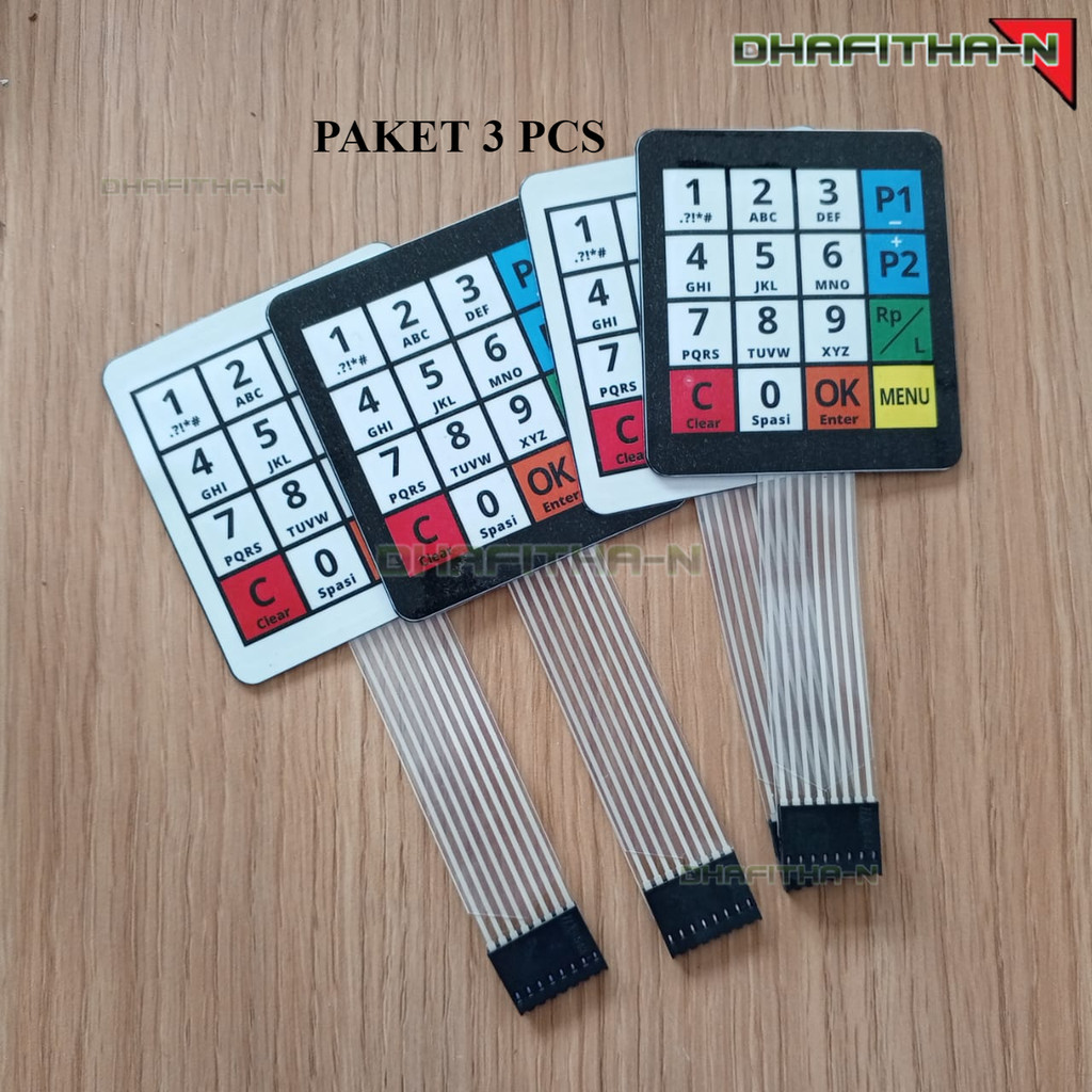 Jual 3 Pcs Keypad Pom Mini Paket Hemat Tombol Pertamini Standar Custom ...