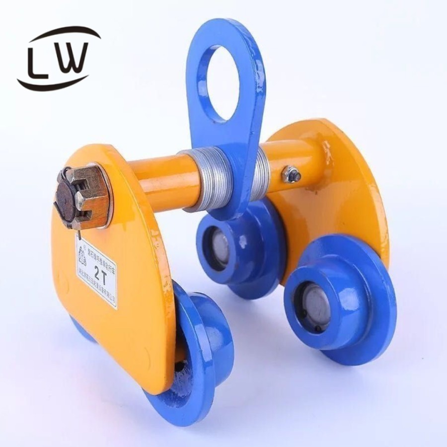 Jual PLAIN TROLLEY 5 TON HOIST / MANUAL TROLI 5 TON | Shopee Indonesia