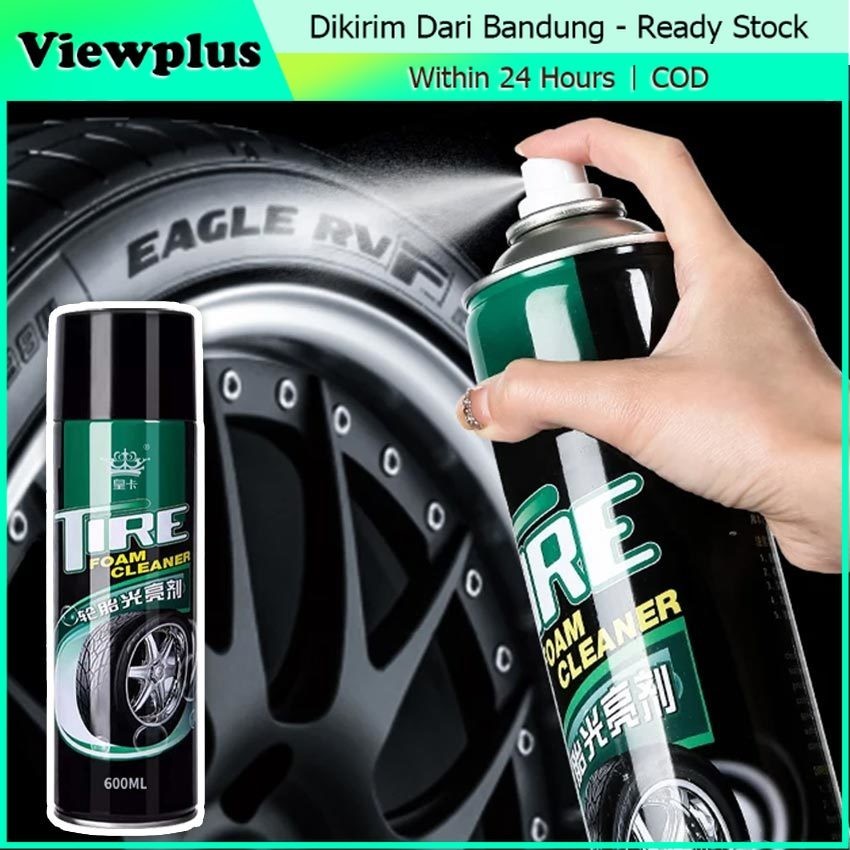 Jual Tire Foam Cleaner Pengkilap Ban Super Kilap - Semir Ban Body Mobil ...