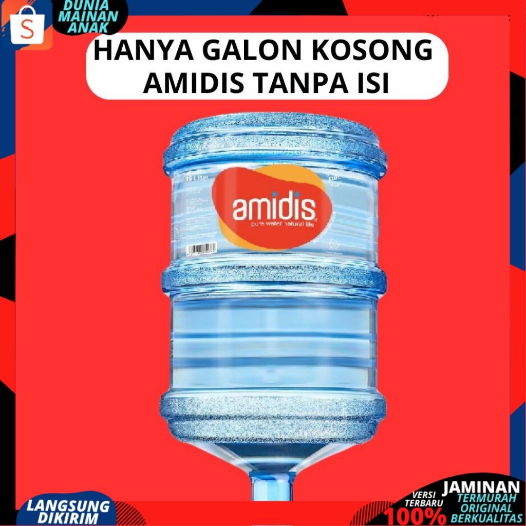 Jual DMA Galon Kosong AMIDIS 19 Liter Hanya Galon Tanpa Isinya ...