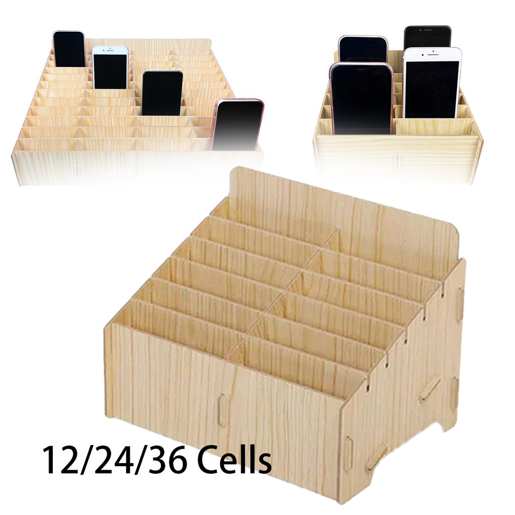 Jual 12/24/36 Slot Rak Hp Service Management Box kotak penyimpanan hp ...