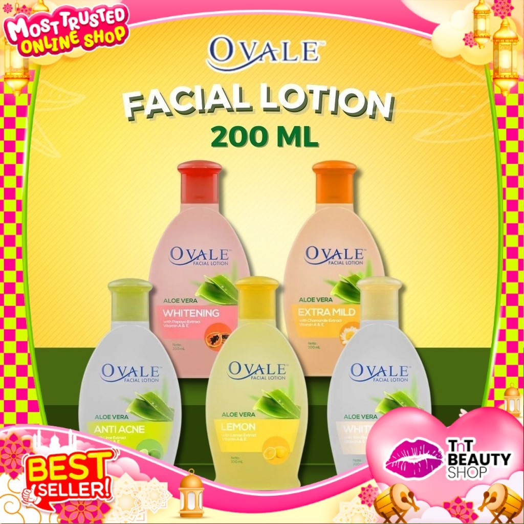 Jual Ovale Facial Lotion 200ml | TnT Beauty Shop | Shopee Indonesia
