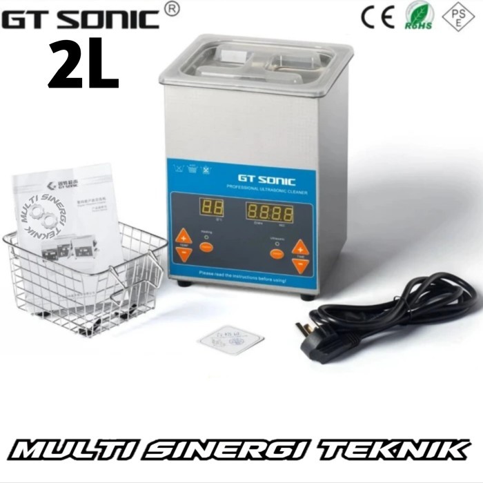 Jual Ultrasonic Cleaner 2 Liter GT Sonic 2L Digital Pembersih ...