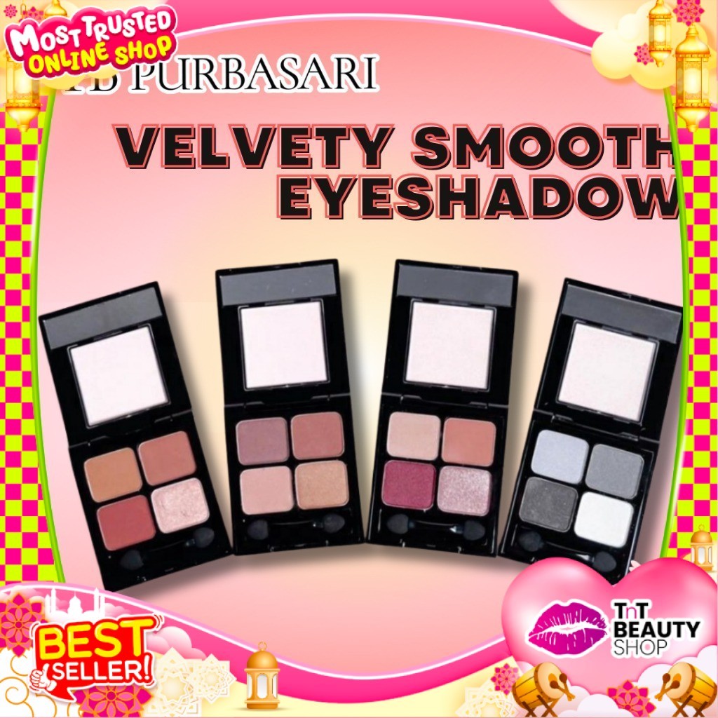 Jual Purbasari Velvety Smooth Eyeshadow - Eye Shadow | TnT Beauty Shop ...