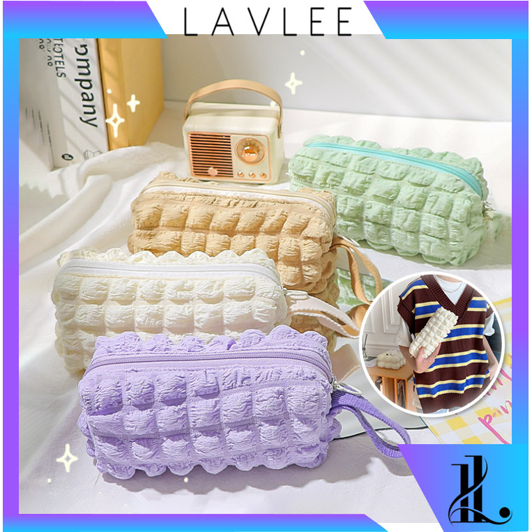 Jual LAVLEE - S6298 Tempat Pensil Puffy Aesthetic / Korean Style Pencil Case / Kotak Pensil ...