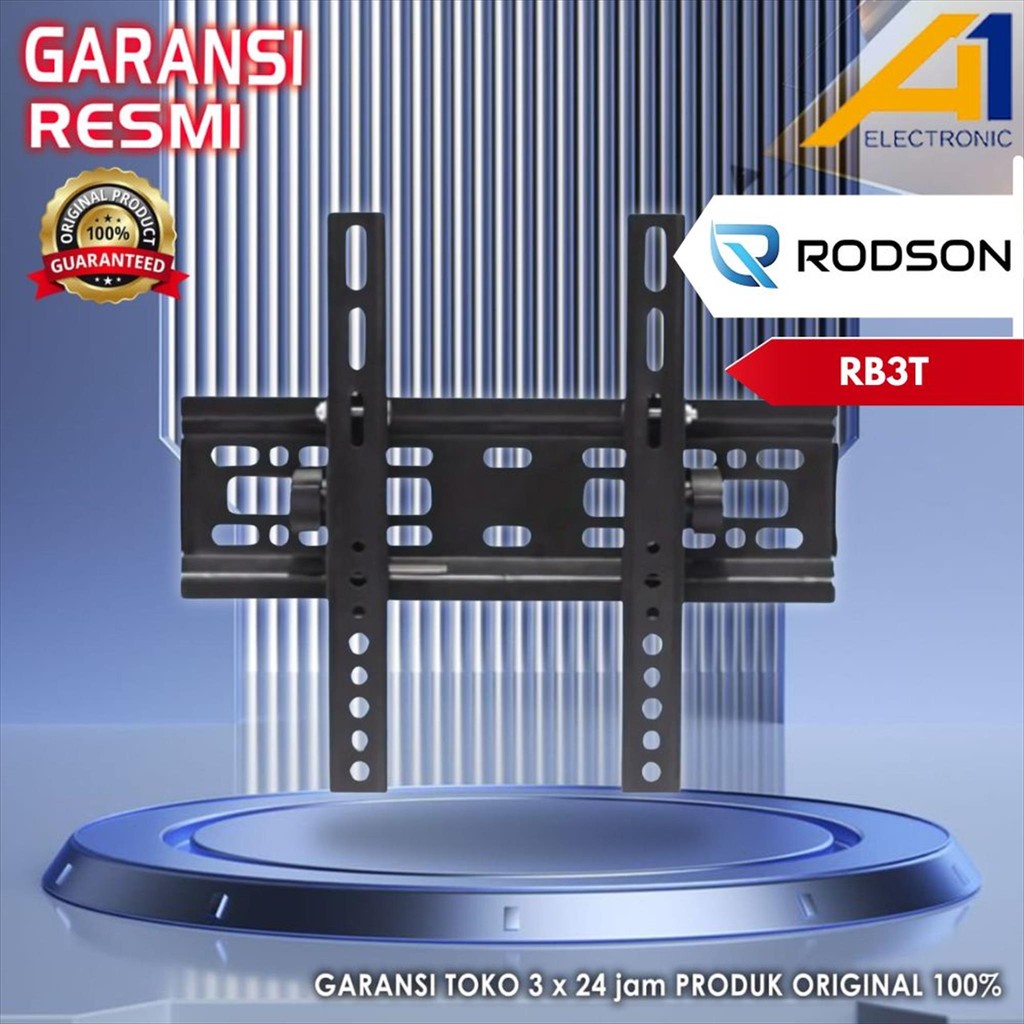 Jual Bracket TV Monitor RODSON RB3T , 17" - 43" INCH 25 KG | Shopee ...