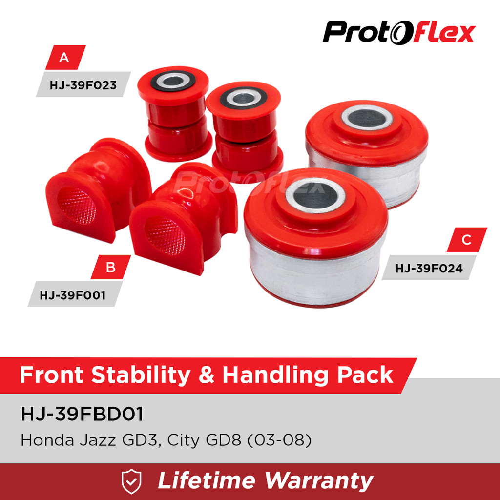 Jual Protoflex Front Stability & Handling Pack for Honda Jazz GD3, City ...