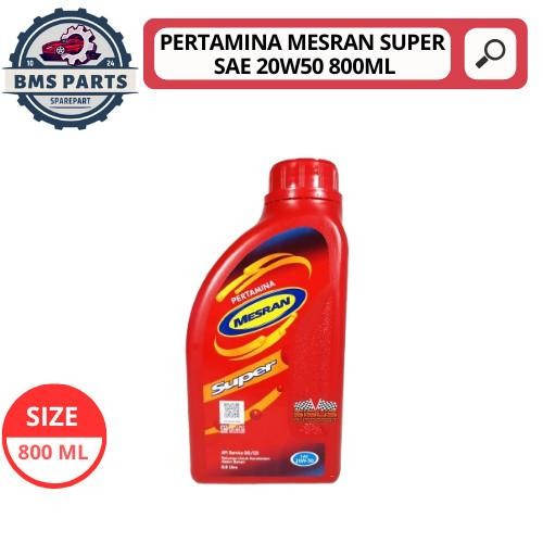 Jual OLI MATIC Pertamina Mesran Super SAE 20W50 SL 0.8L / OLI PERTAMINA ...