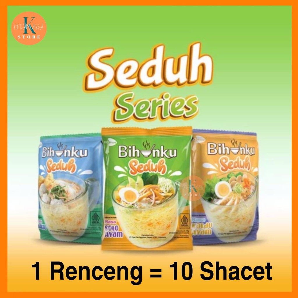 Jual BIHUNKU SEDUH RENCENG PORSI GELAS RASA SOTO, KALDU AYAM, BASO SAPI ...