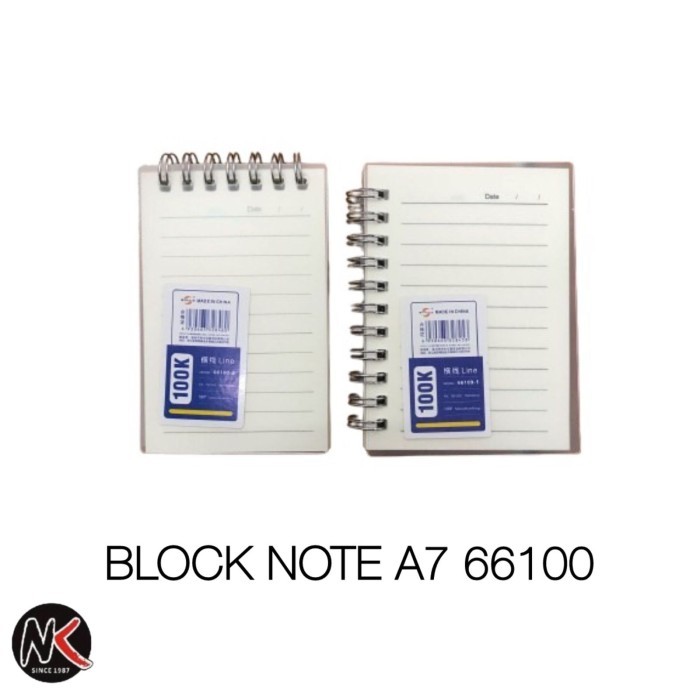 Jual Block Note A7 66100/Buku Blok Note/Buku Tulis Mini | Shopee Indonesia