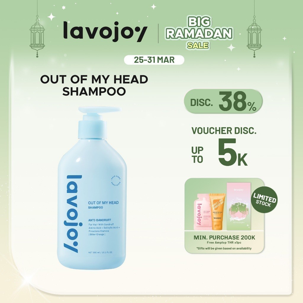 Jual [NEW LAUNCH] LVJ lavojoy Out of My Head Shampoo | Sampo Anti ...