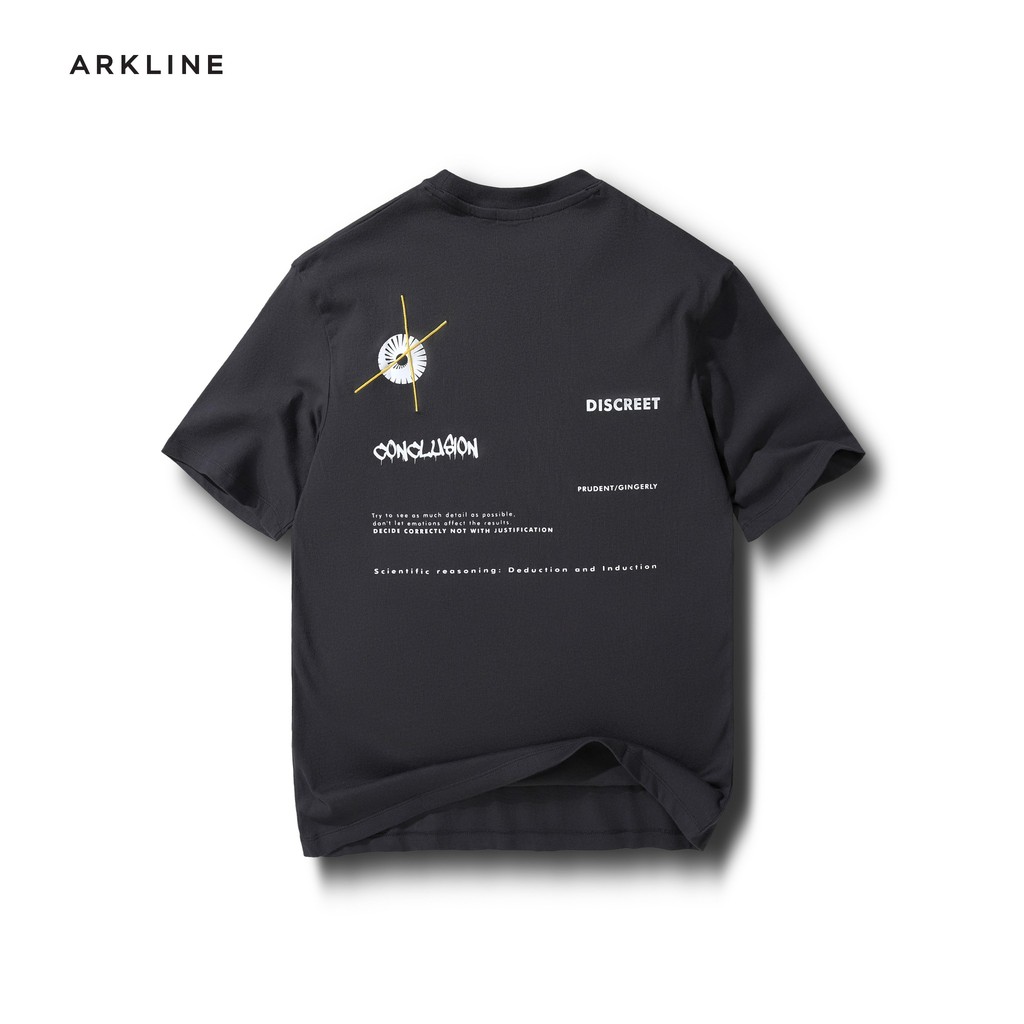 Jual Arkline Conclusion T-shirt Dark Grey | Shopee Indonesia