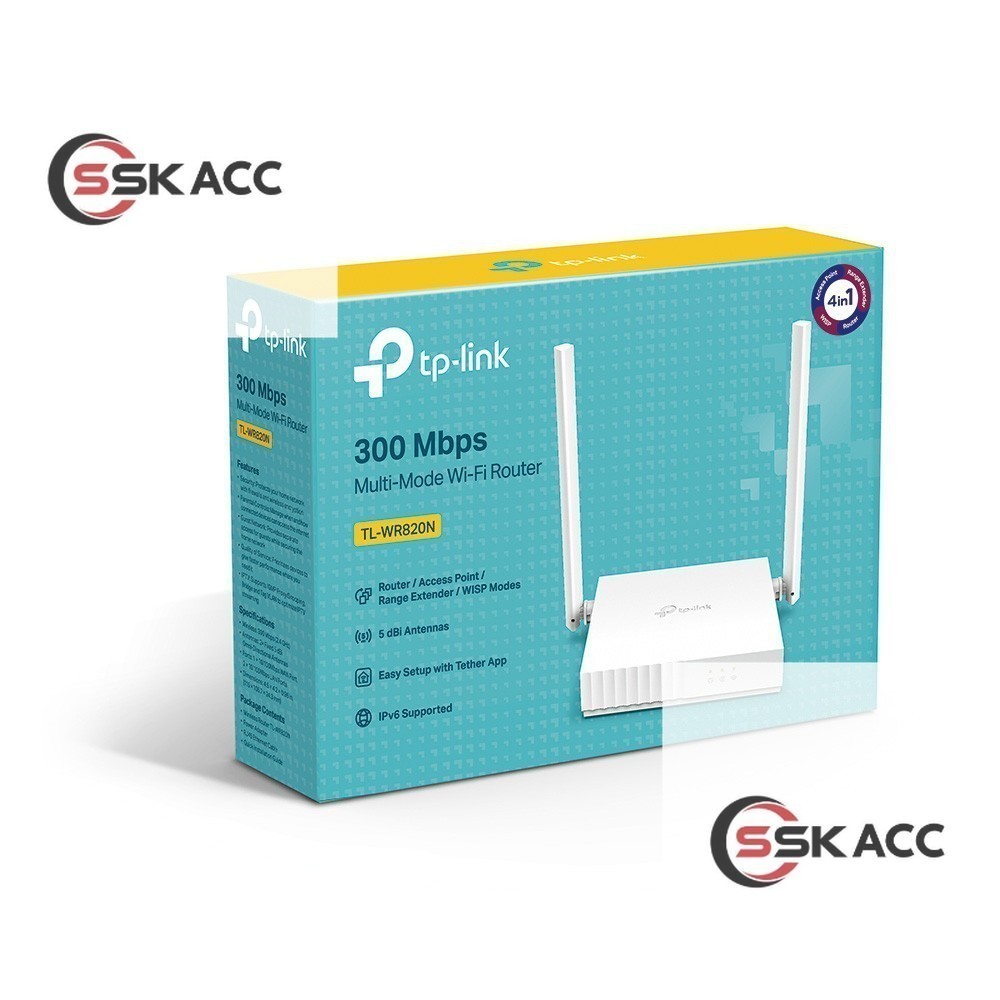 Jual TP-LINK TL-WR820N 300Mbps Wireless N Router SSKACC-KOMPUTER ...