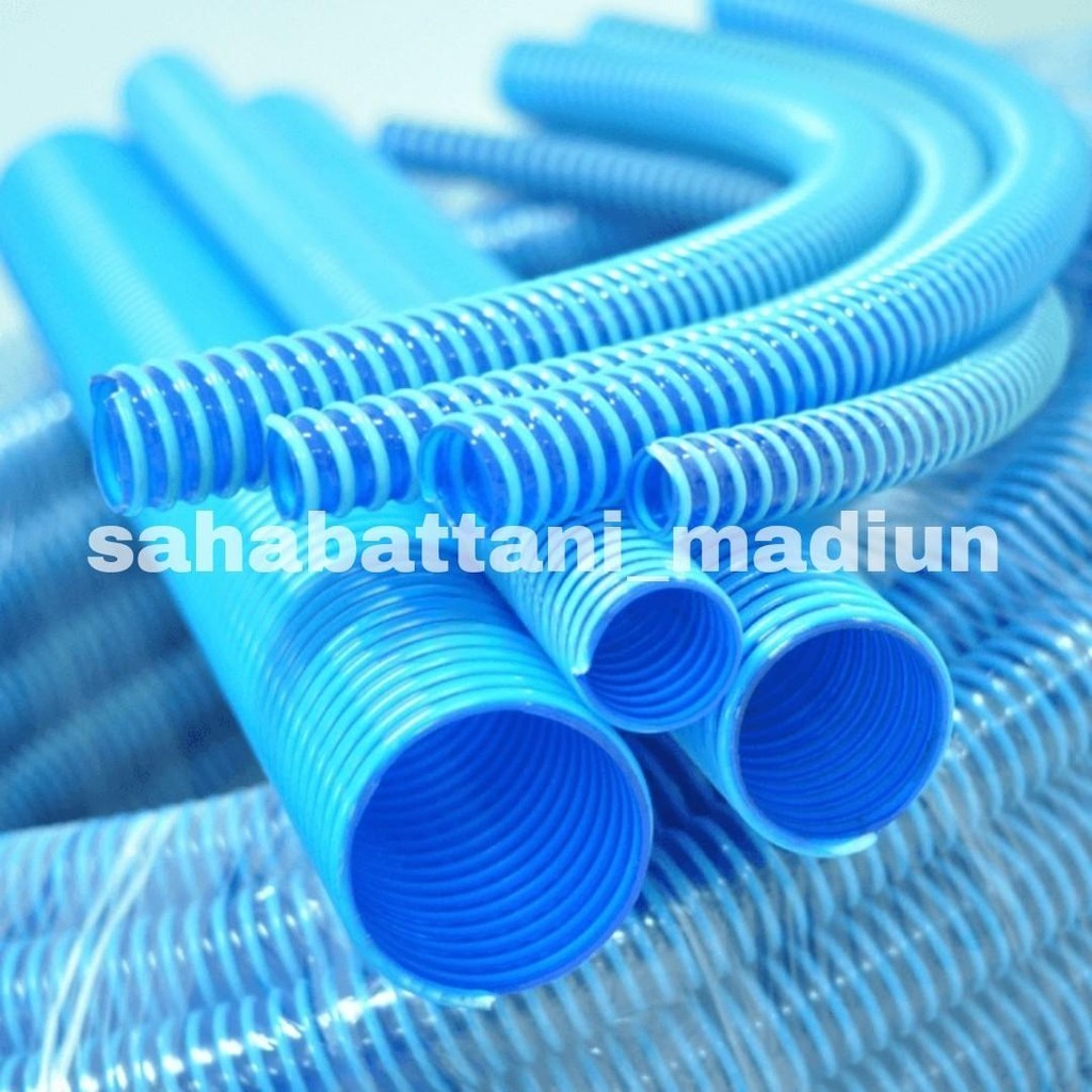 Jual [HIGH QUALITY] Selang Air Spiral Hisap 3" inch per meter Milliard ...