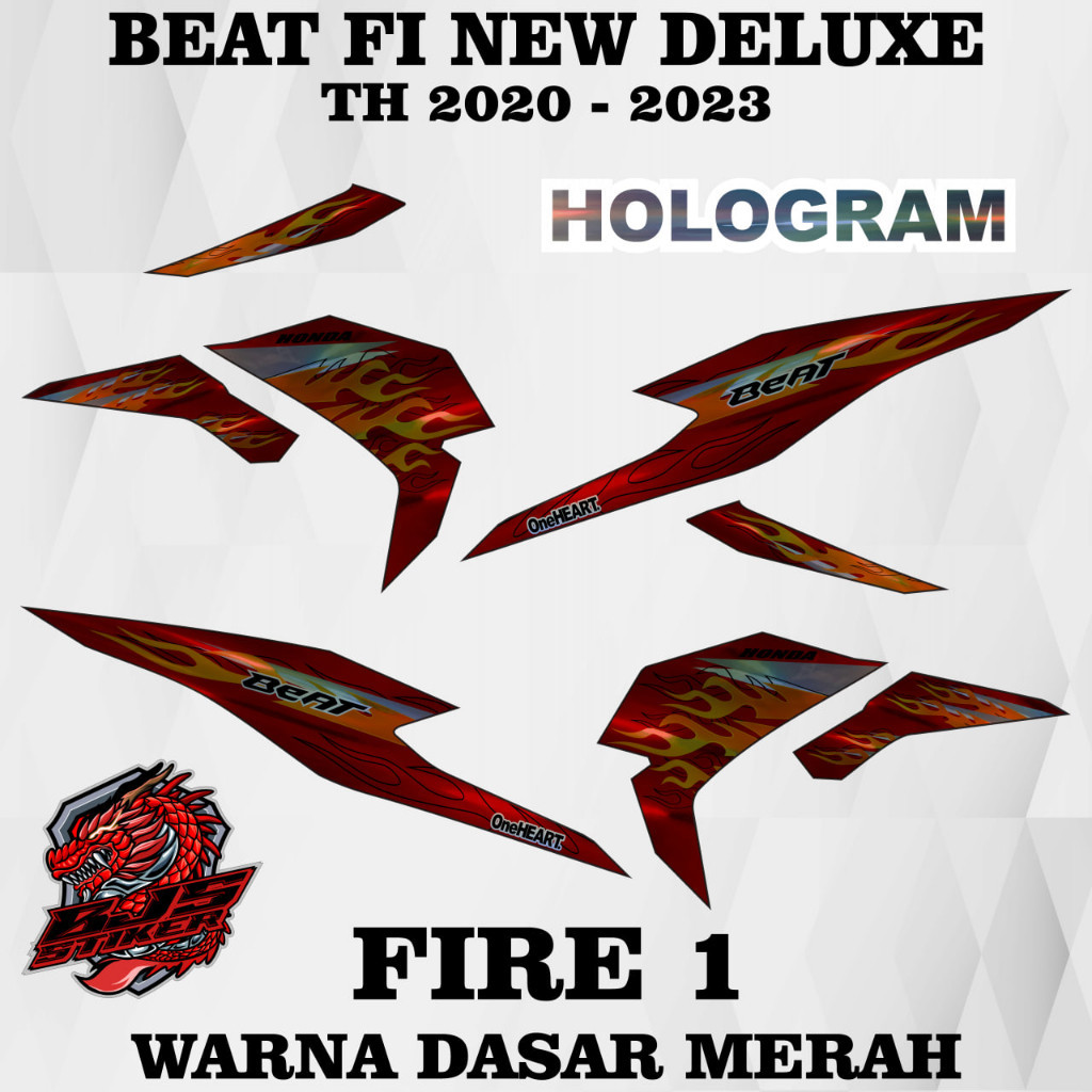 Jual Stiker striping beat fi new - striping sticker stiker polet lis ...