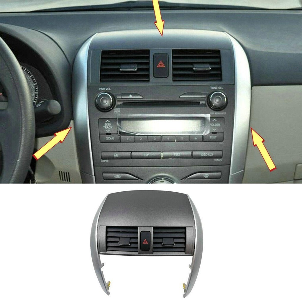 Jual Car Center Dash A/C Outlet Air Vent Panel With Trim Strip For ...