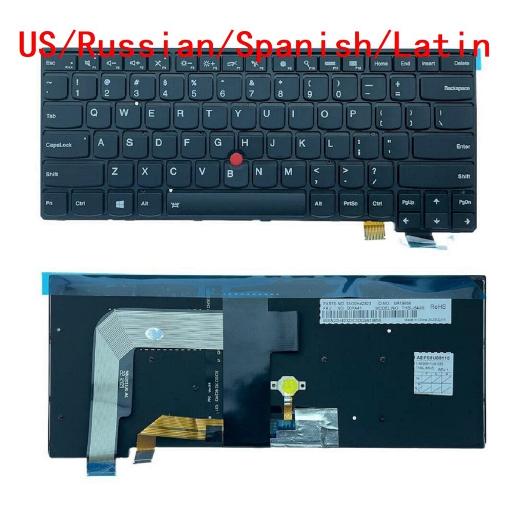 Jual PREORDER New Arab Brazil Portuguese Thai Laptop Backlit Keyboard ...