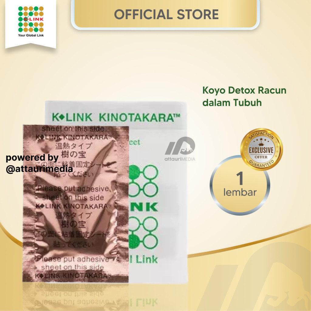Jual [EXCLUSIVE] K LINK KINO Kinotakara Original Koyo Penyerap Toksin ...