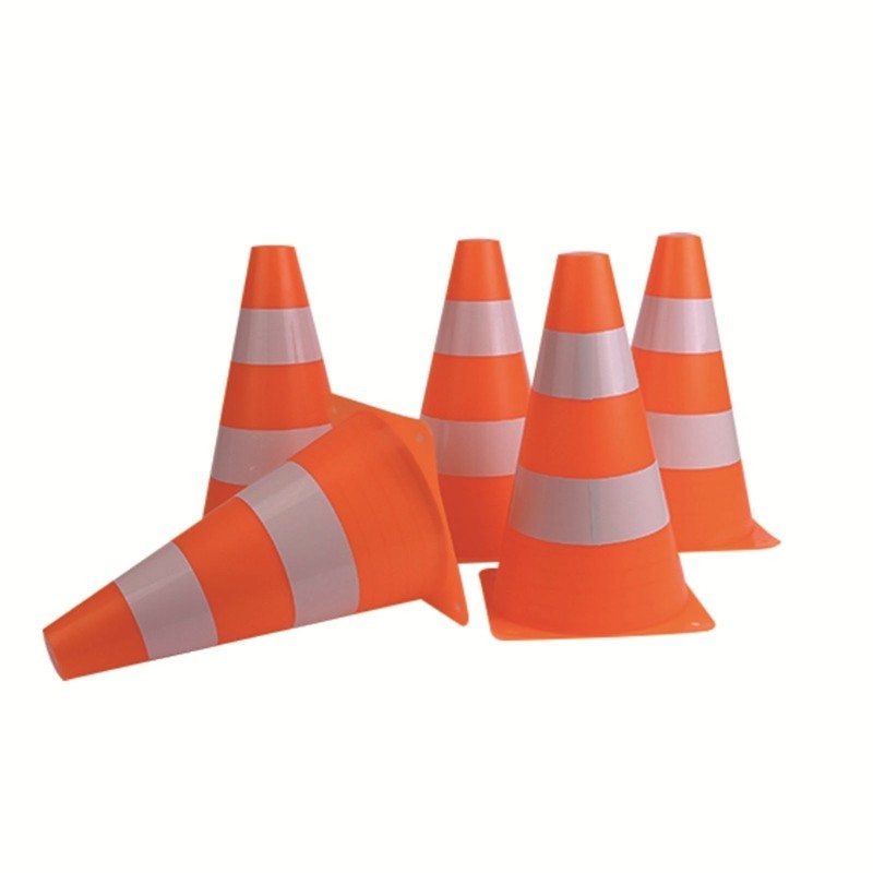 Jual 23CM Standing Block Traffic Cone Road Safety Warning Sign Soccer ...