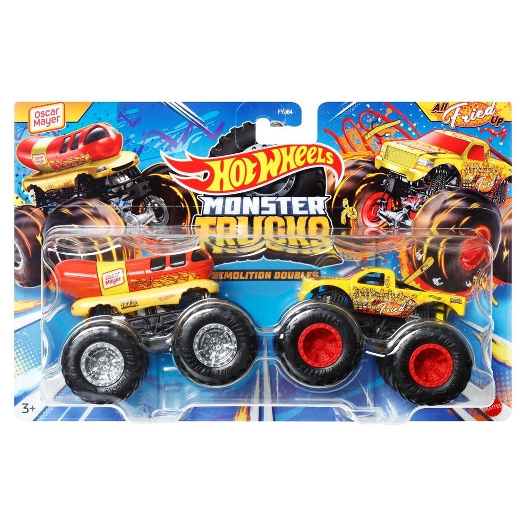 Jual Monster Trucks Demolition Doubles Oscar Mayer VS All Fried Up ...