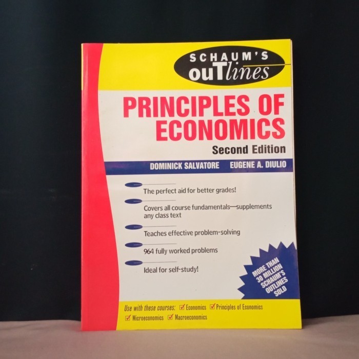 Jual PRINCIPLES OF ECONOMICS SECOND EDITION - SCHAUM'S OUTLINES - T12 | Shopee Indonesia