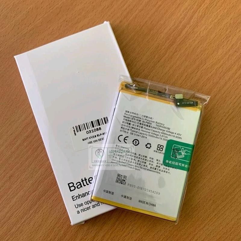 Jual Baterai Batre FOR Oppo A54 CPH2239 ORIGINAL Model BLP805 BLP-805 ...