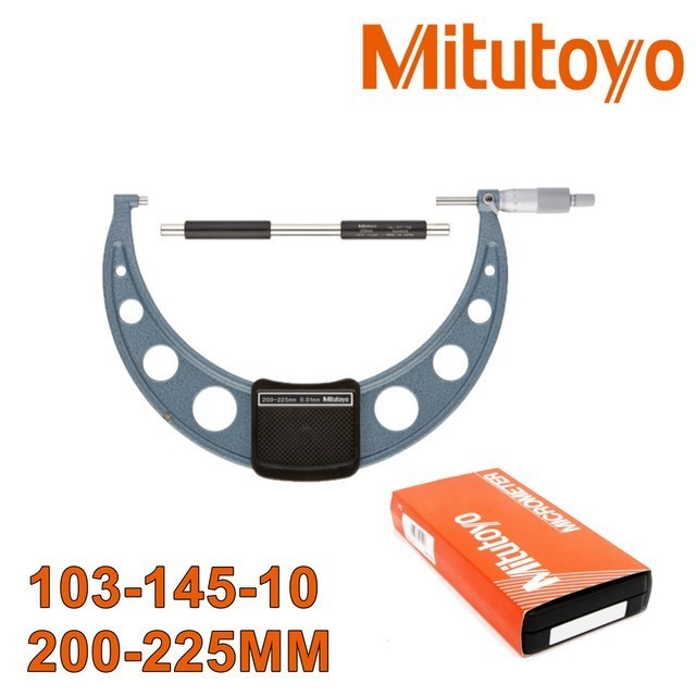 Jual Micrometer 200-225 MITUTOYO 103-145-10 Micro Meter Manual Outside ...