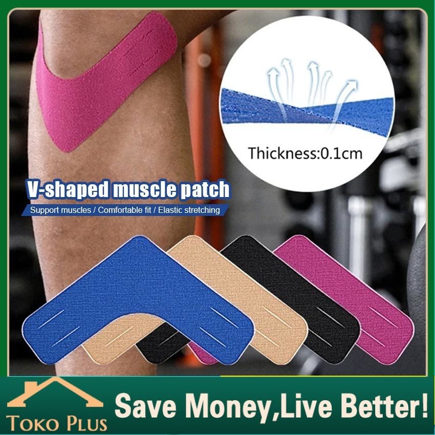 Jual 5Pcs Kinesiology Tape Olahraga Theraphy Kinesio Tape Tapping ...
