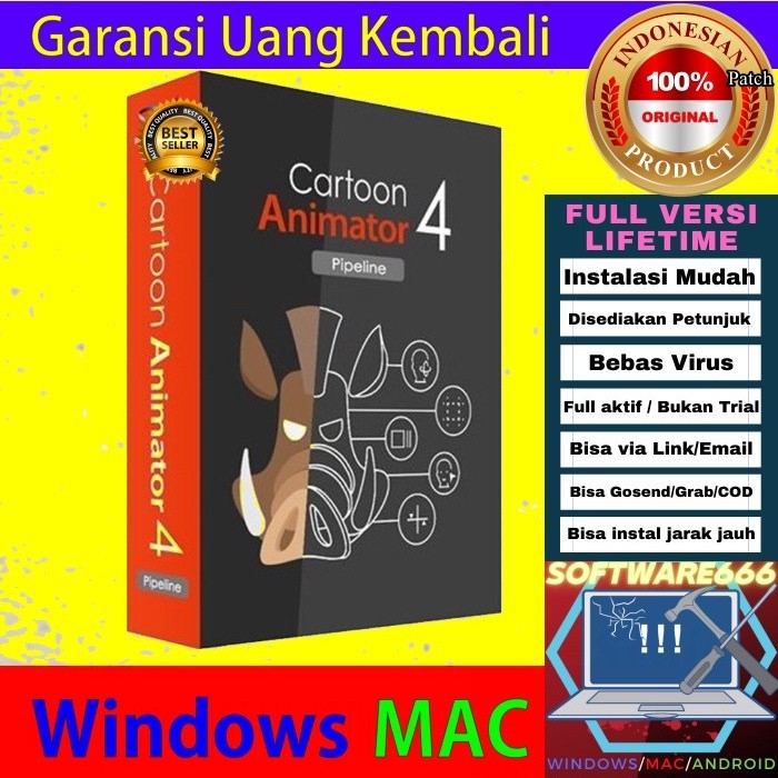 Jual Software Animasi Kartun: Reallusion Cartoon Animator 4 PIPELINE ...