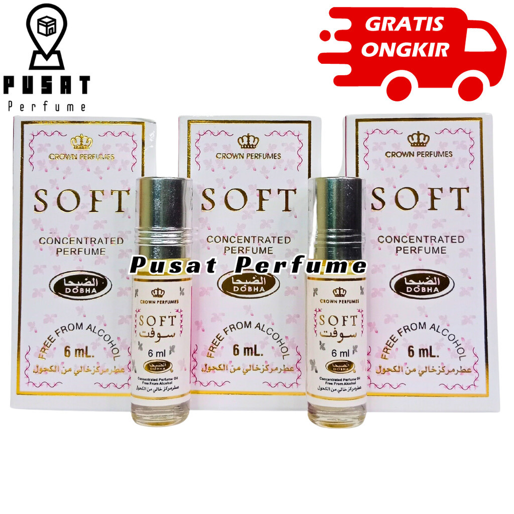 Jual Pusat Perfume - SOFT Dobha 6ml - Parfum Roll On DOBHA Soft 6ml non ...