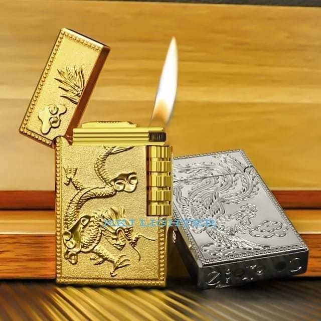 Jual rkj korek api dupont Lighter dragon 8112 korek gas roda gerinda ...