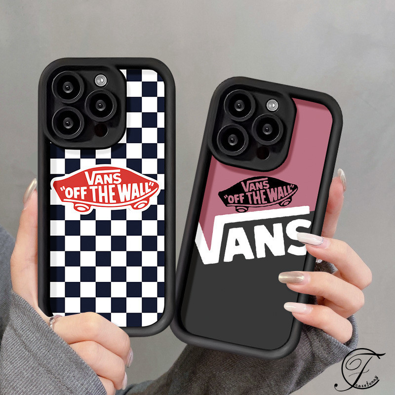Jual Casing Lembut Skateboard VANS Kotak-kotak Retro Merek Trendi Untuk ...