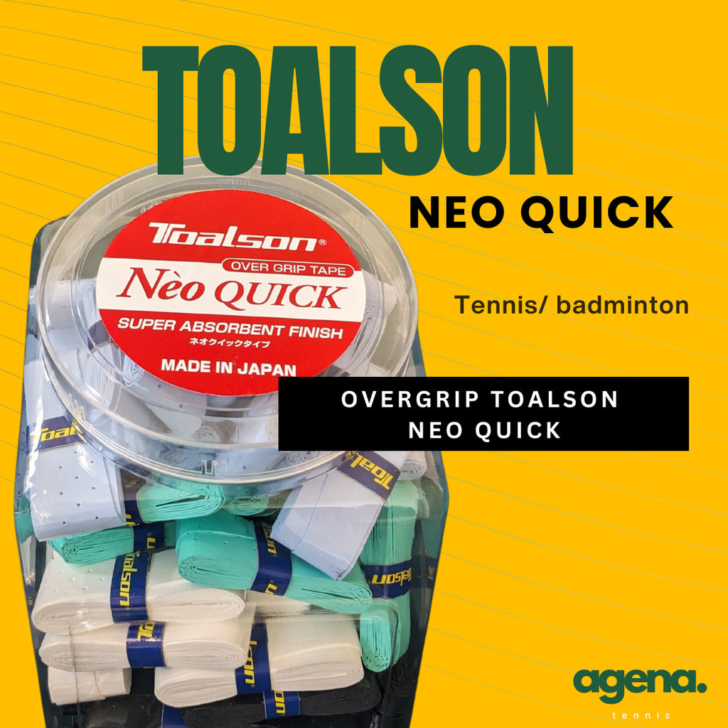 Jual Overgrip Tennis/Badminton Toalson 'Neo Quick' | Shopee Indonesia