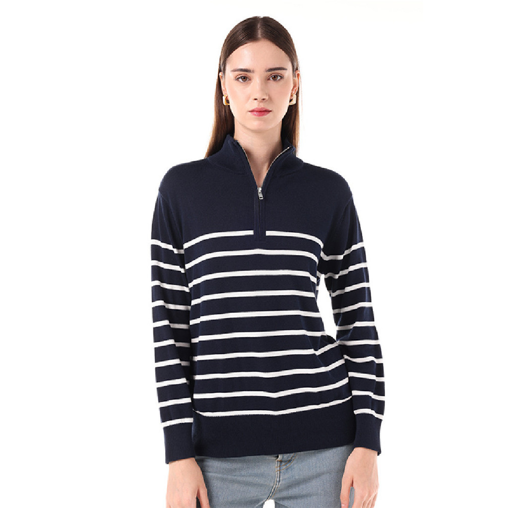 Jual Minimal Reeny Blouse Navy | Shopee Indonesia