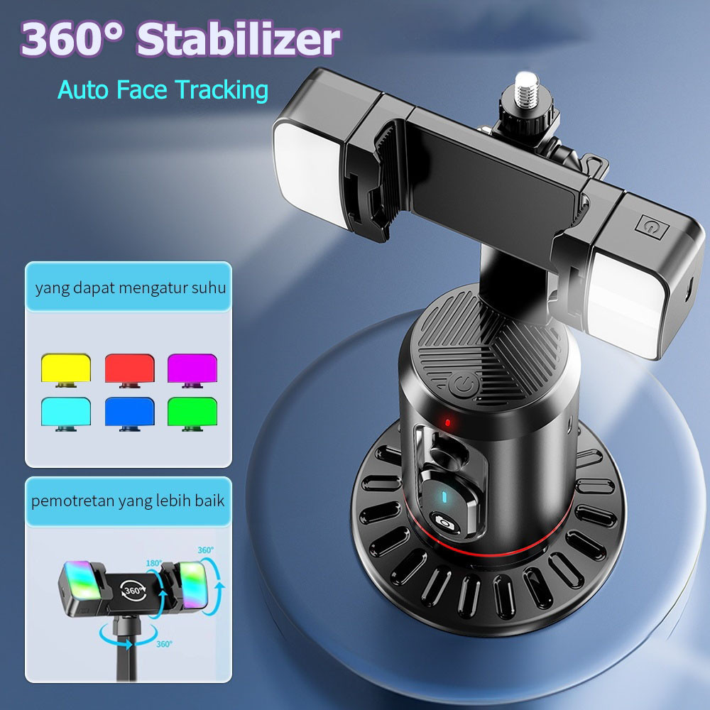 Jual Original AI Auto Face Tracking Gimbal Handphone Stabilizer 360 ...