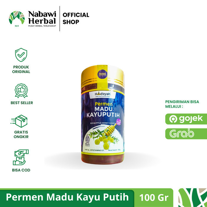 Jual HIDAYAH - Permen Madu Kayu Putih 100gr | Shopee Indonesia