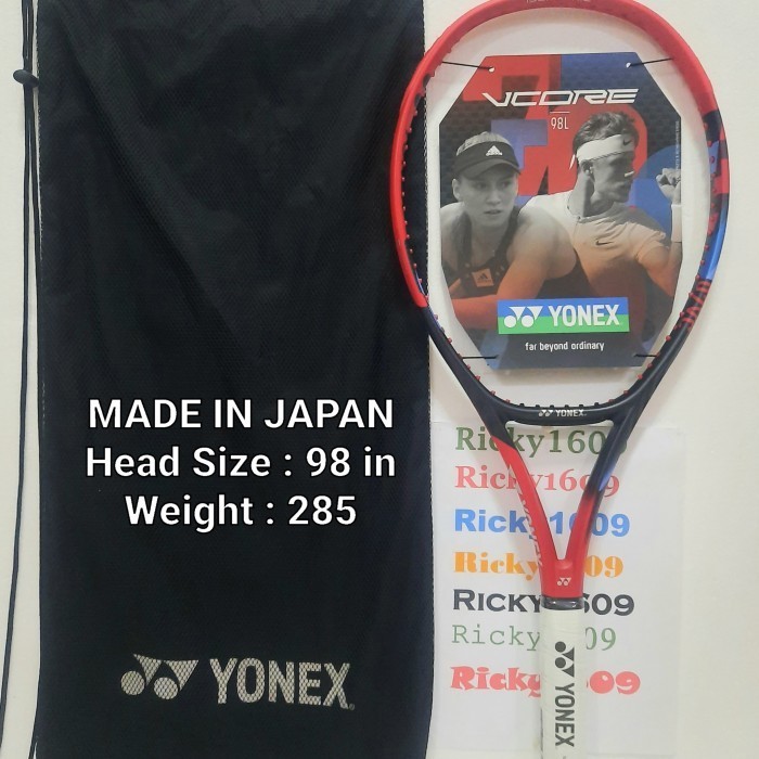 Jual RAKET TENIS YONEX VCORE 98 / VCORE 98+ / VCORE 98L (SCARLET ...